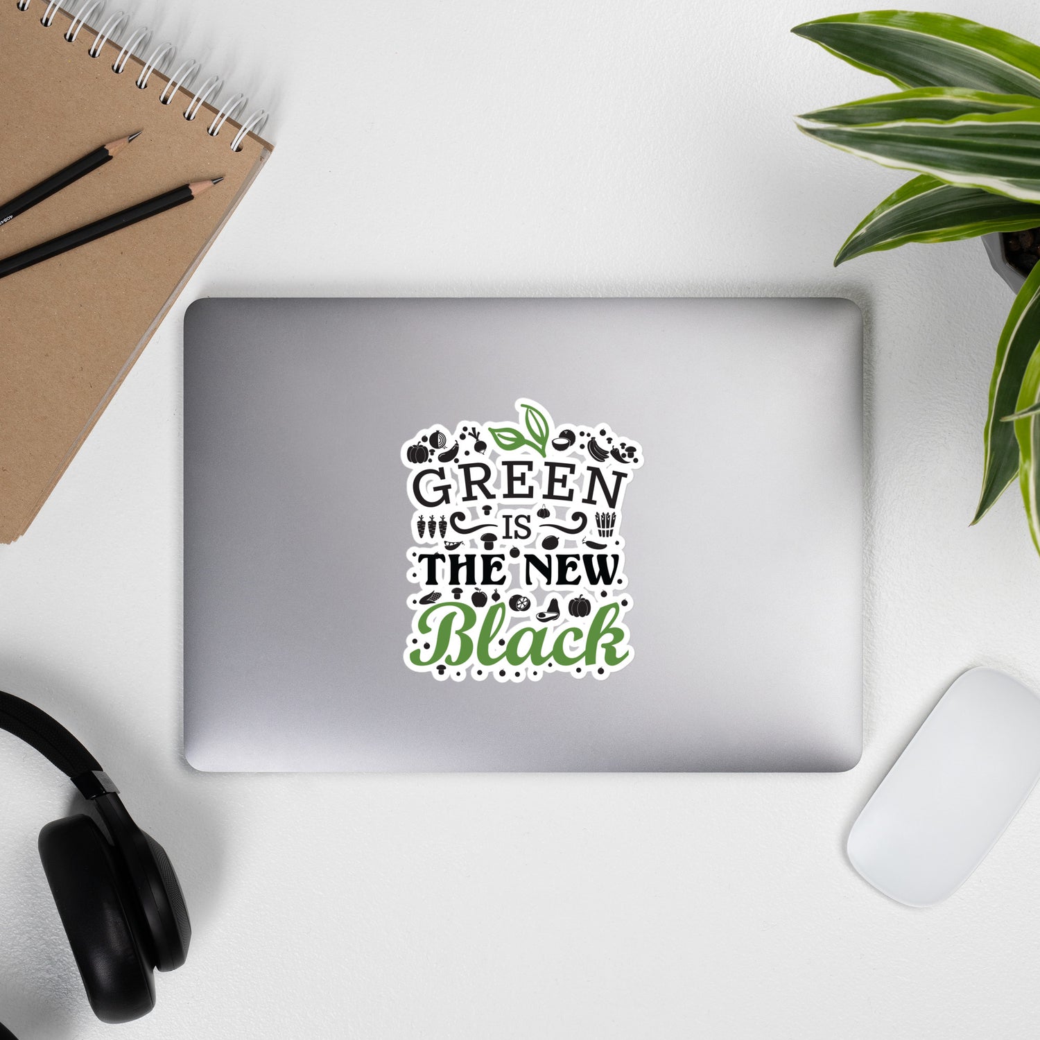 GREEN IS NEW BLACK stickers